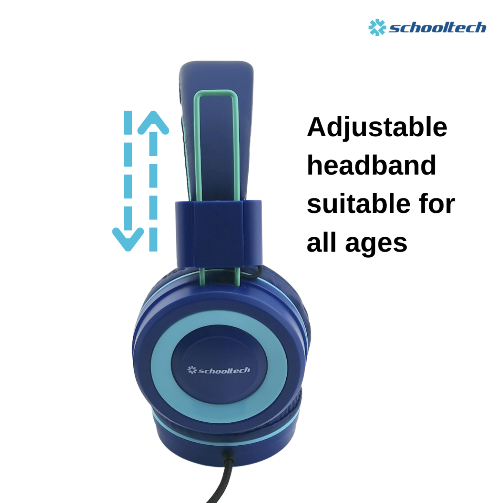 SchoolTech Extra Sturdy Headphones with USB-C - EduComIT